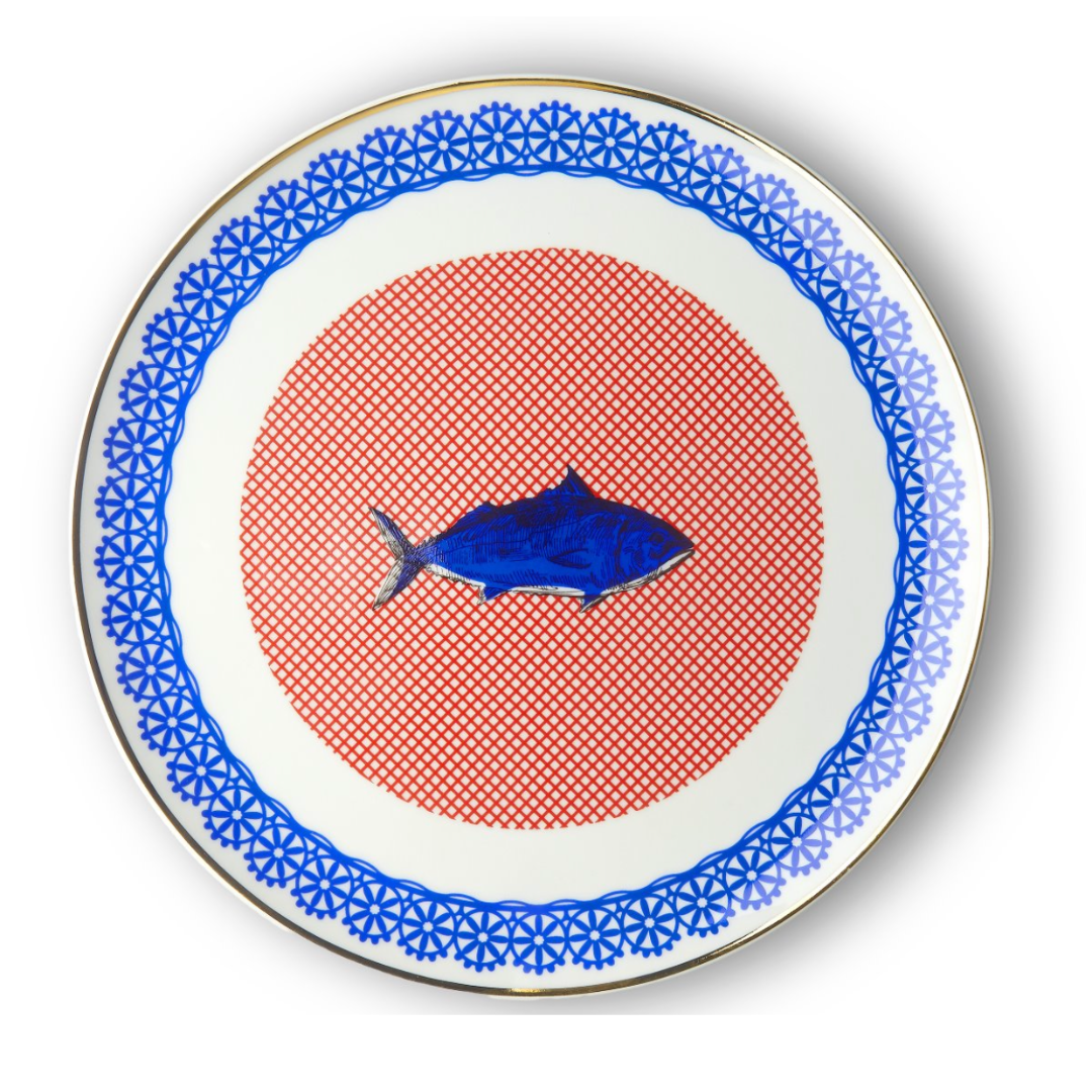 Bitossi Home Round Platter - Fish – Isabel World